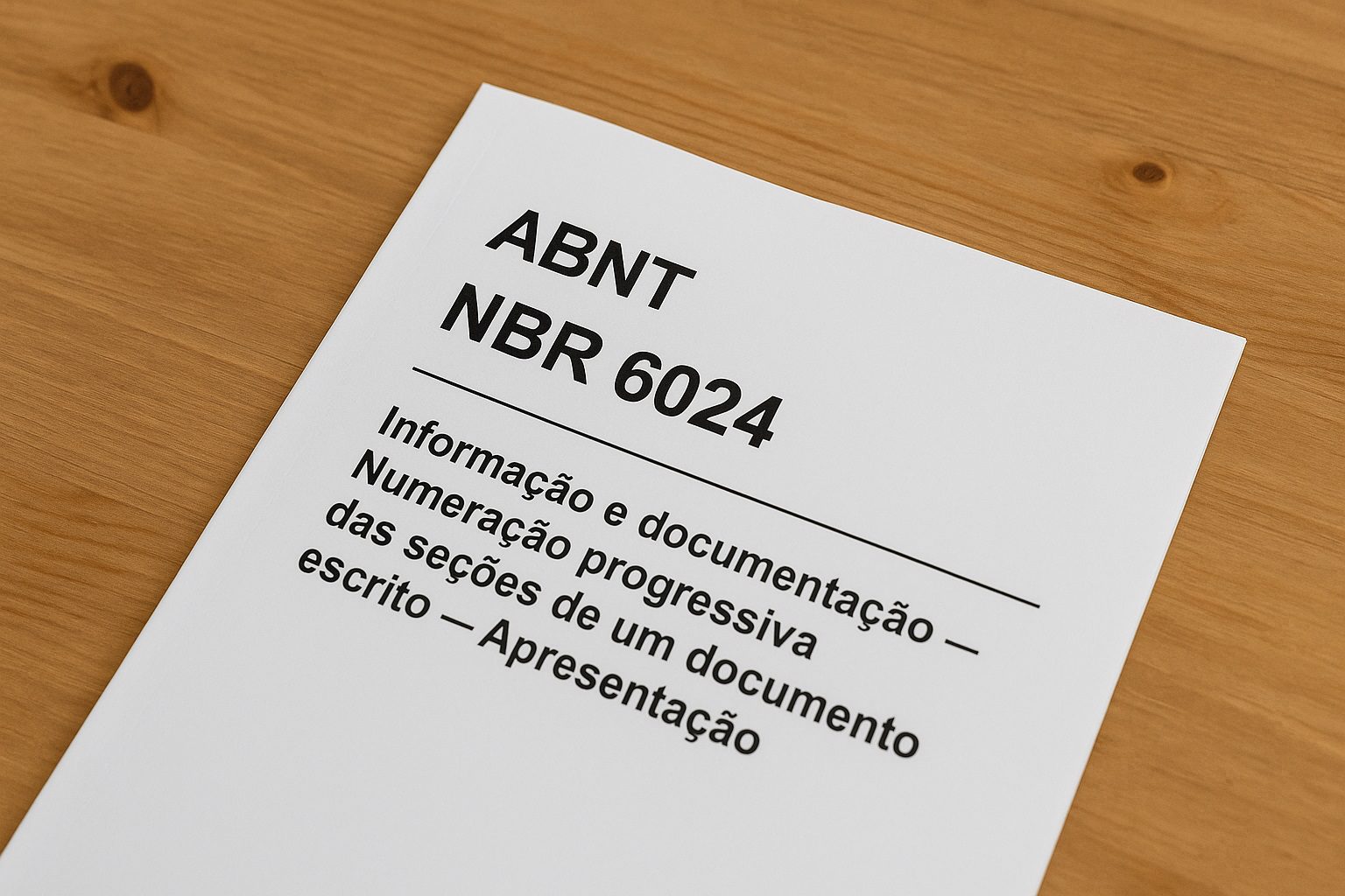NBR 6024: Guia Prático da Numeração Progressiva das Seções